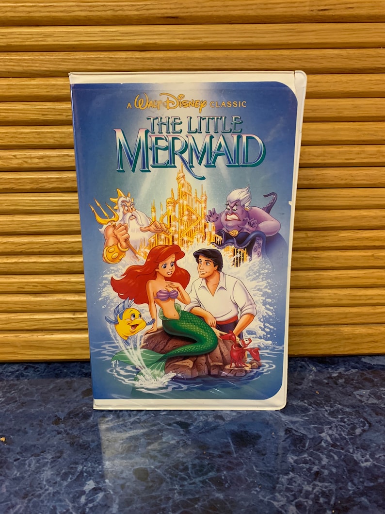 Vintage Walt Disney Classic the Little Mermaid Banned Cover - Etsy