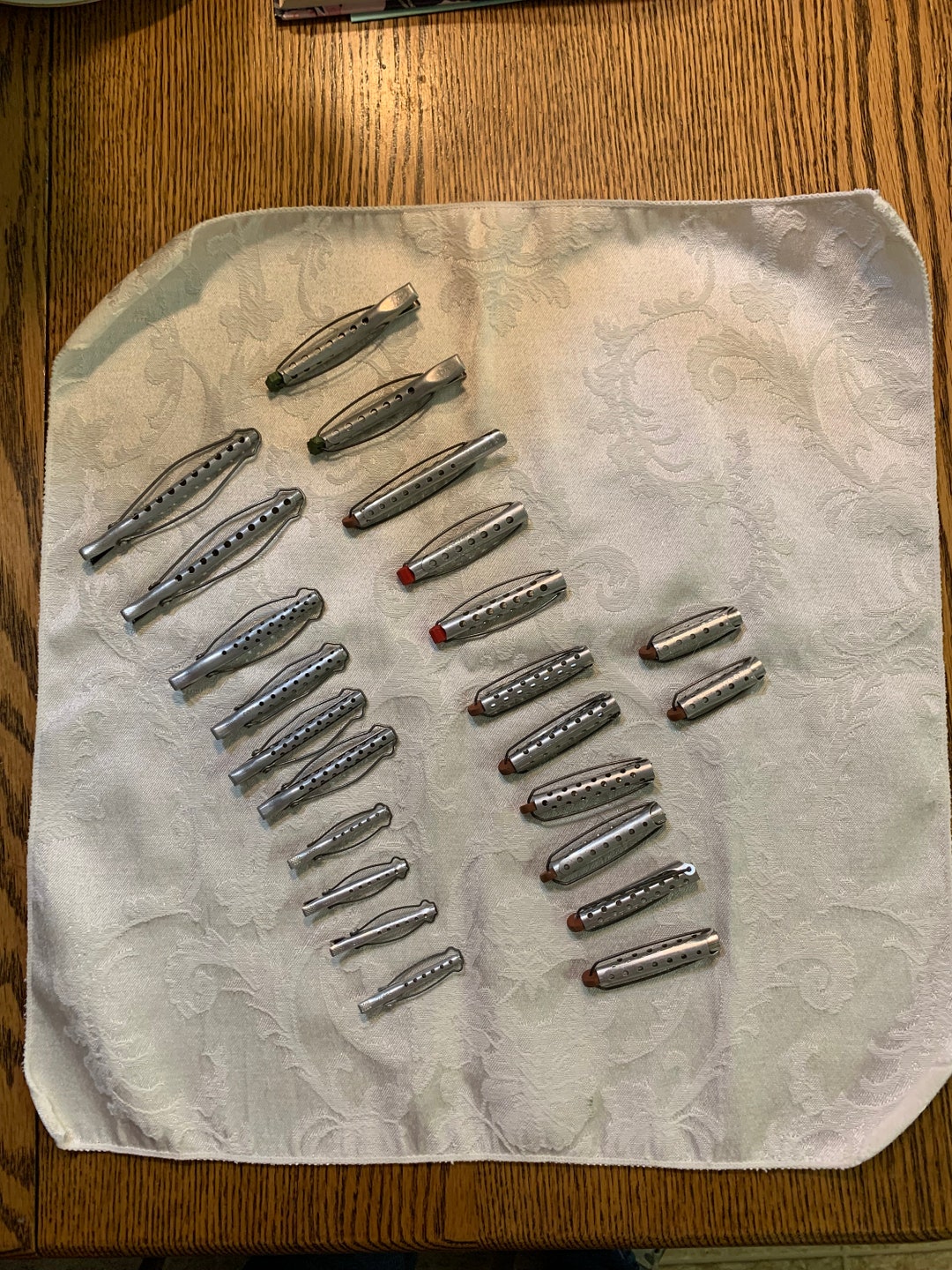 Antique Permanent Wave Rollers, Salon Decor, Theater Props - Etsy