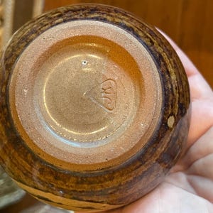 Vintage Studio Pottery Vase With Hand Signed JK. - Etsy