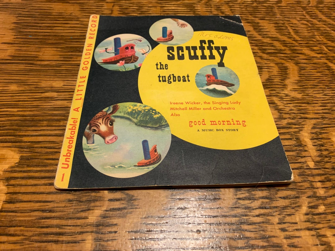 1948 Vinyl Record Scuffy the Tugboat - Etsy