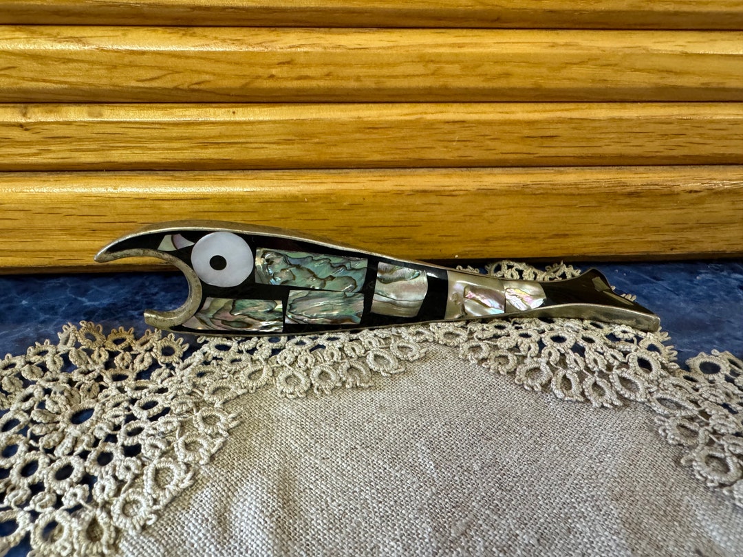 Rare Vintage Avalone Fish Bottle Opener - Etsy