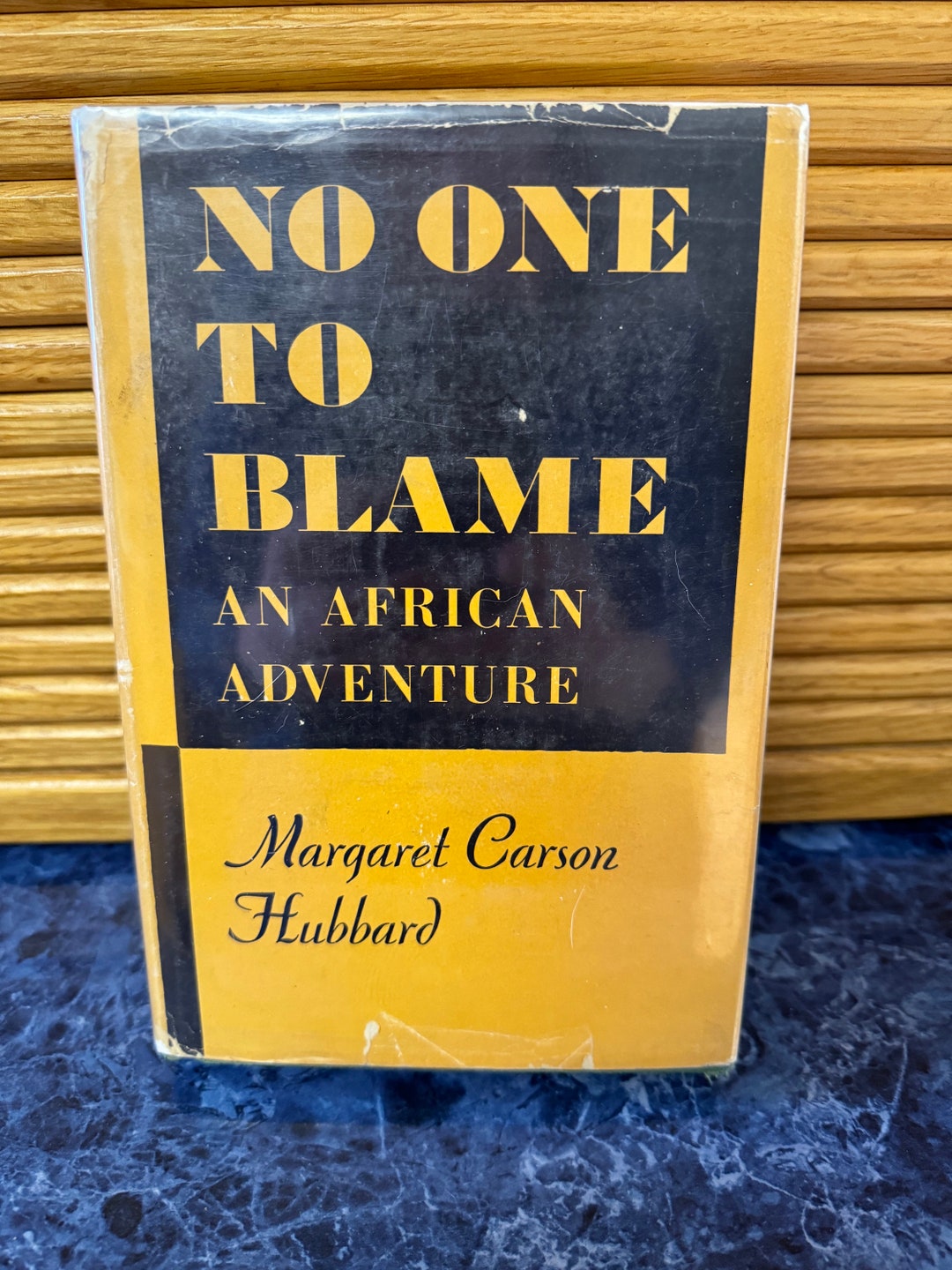 No One to Blame-an African Adventure by Margaret Carson Hubbard-1934 - Etsy