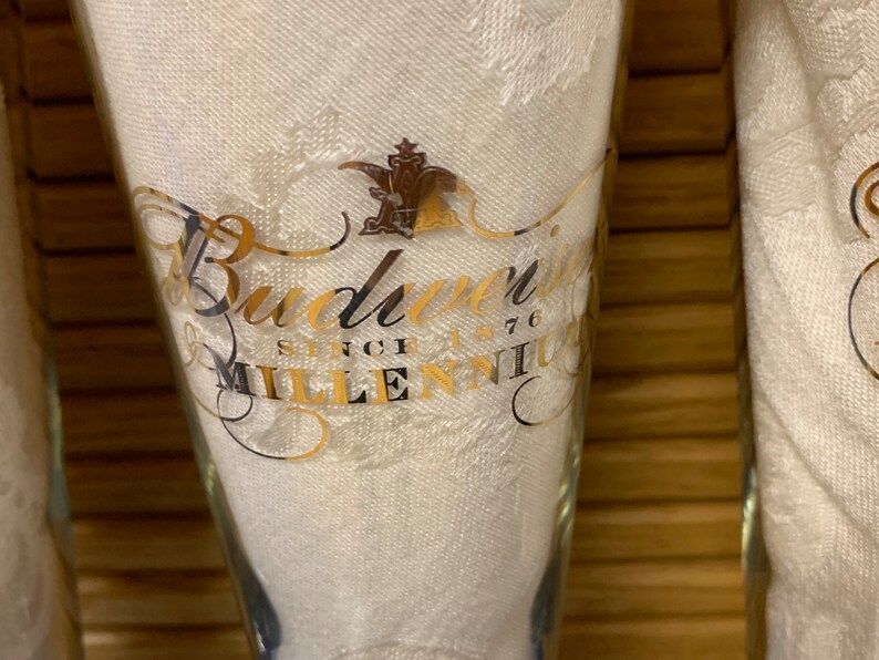 Vintage Millennium Limited Edition Beer Glasses-4 - Etsy