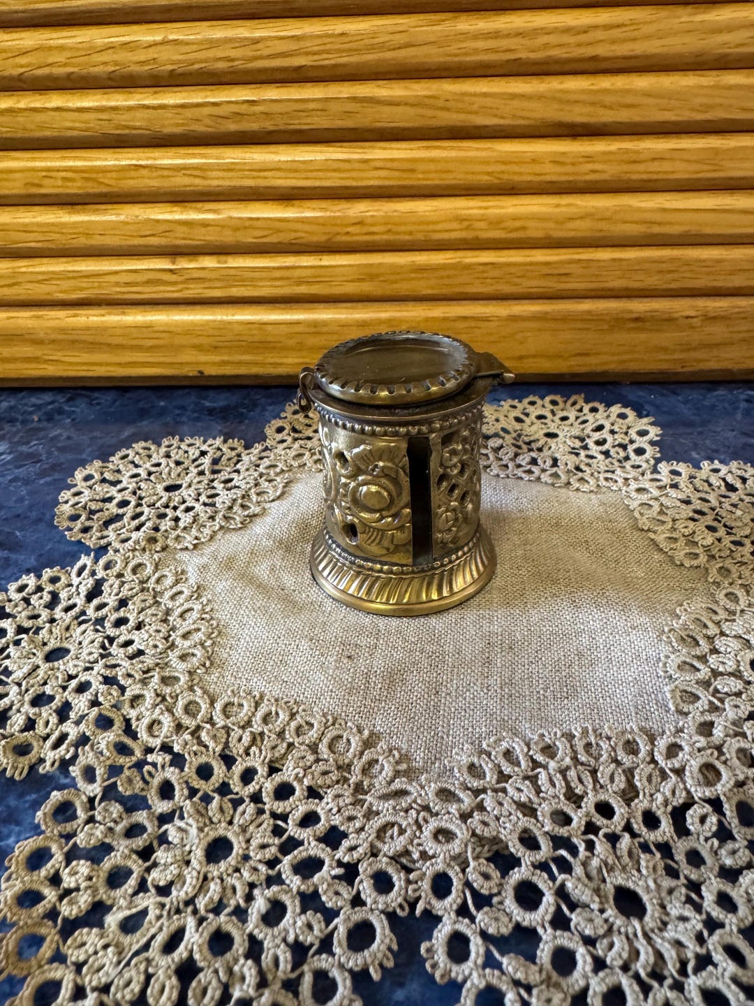 Vintage Brass Stamp Roll Dispenser - Etsy