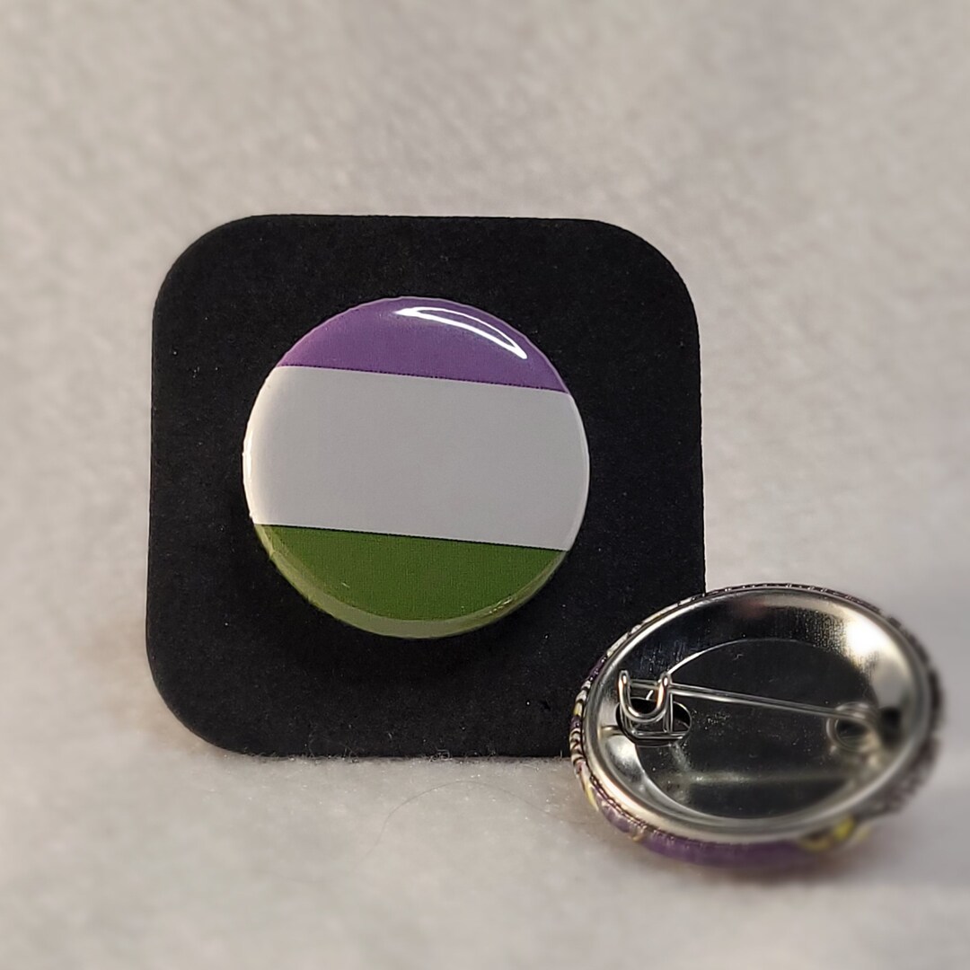 Genderqueer Pride Pin - Etsy