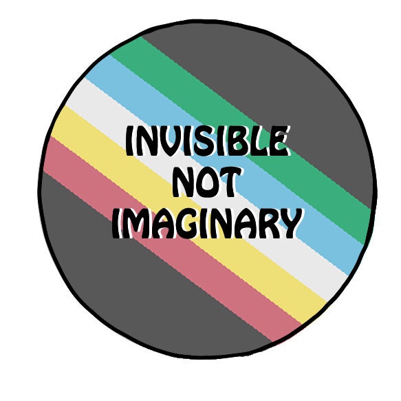 Invisible, Not Imaginary - Etsy