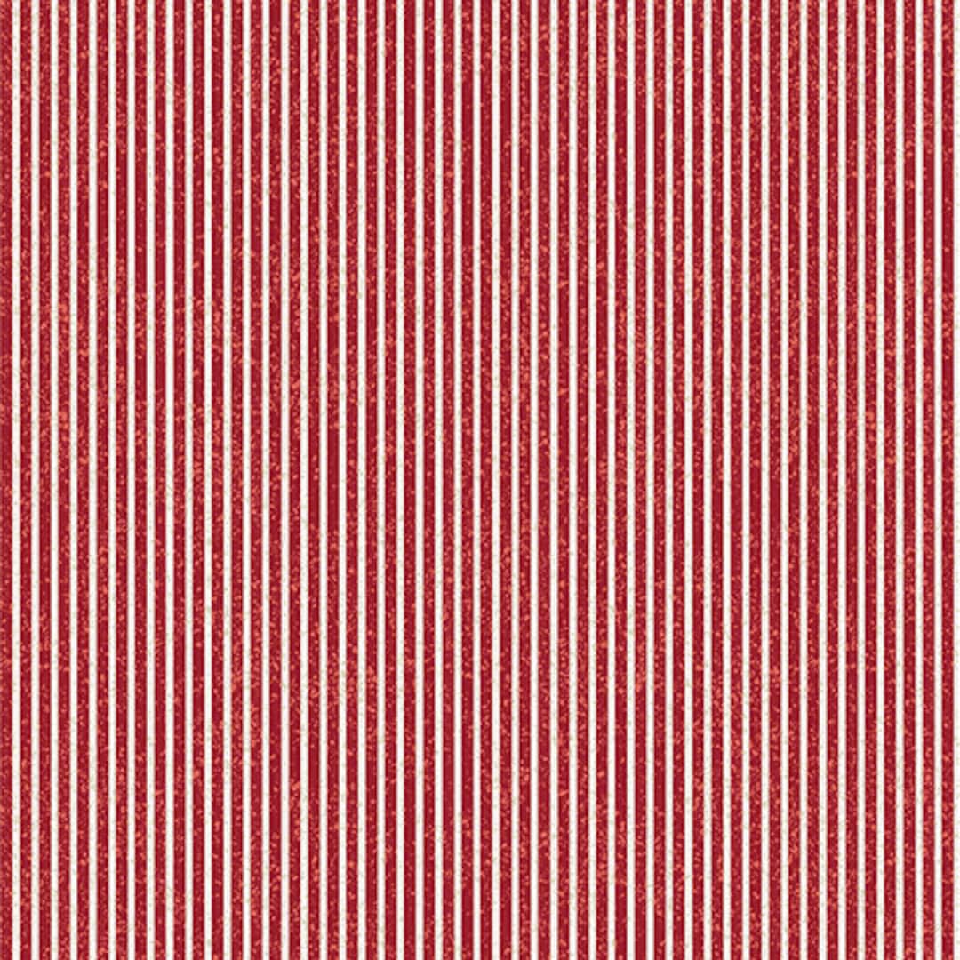 Thin Stripe Fabric Red Stripe Fabric Cotton Quilting Fabric: Wander ...