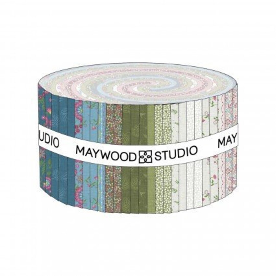 Flower Fabric - Jelly Roll Pre-cut - Quilting Pre-cuts: Flower and Vine ...