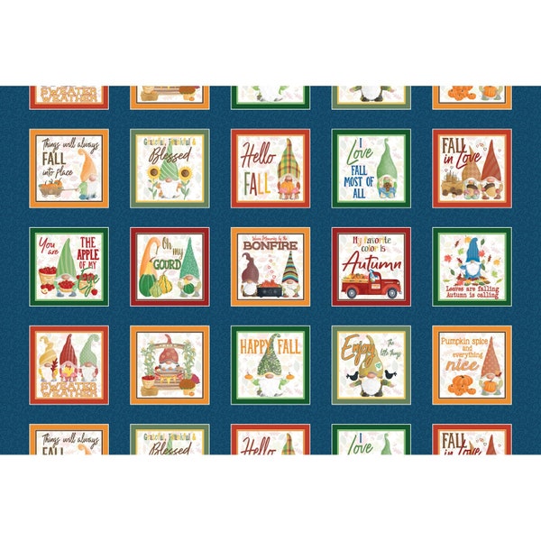 Fall Fabric Panel - Etsy