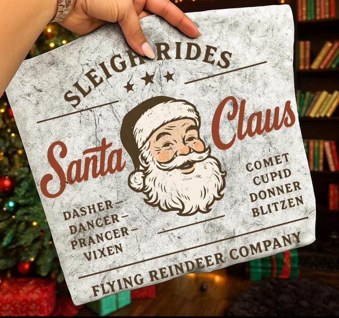 Flying Reindeer Company on Smoke - Etsy