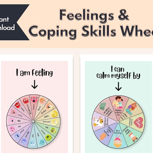 Emotional Regulation Feelings Cards for Calming Corners in - Etsy