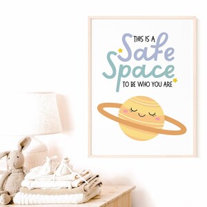 This is A Safe Space, Therapy Office Decor, School Counselor ...