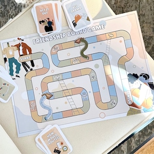 Social Skills Friendship Board Game for Kids, SEL, Assertive ...