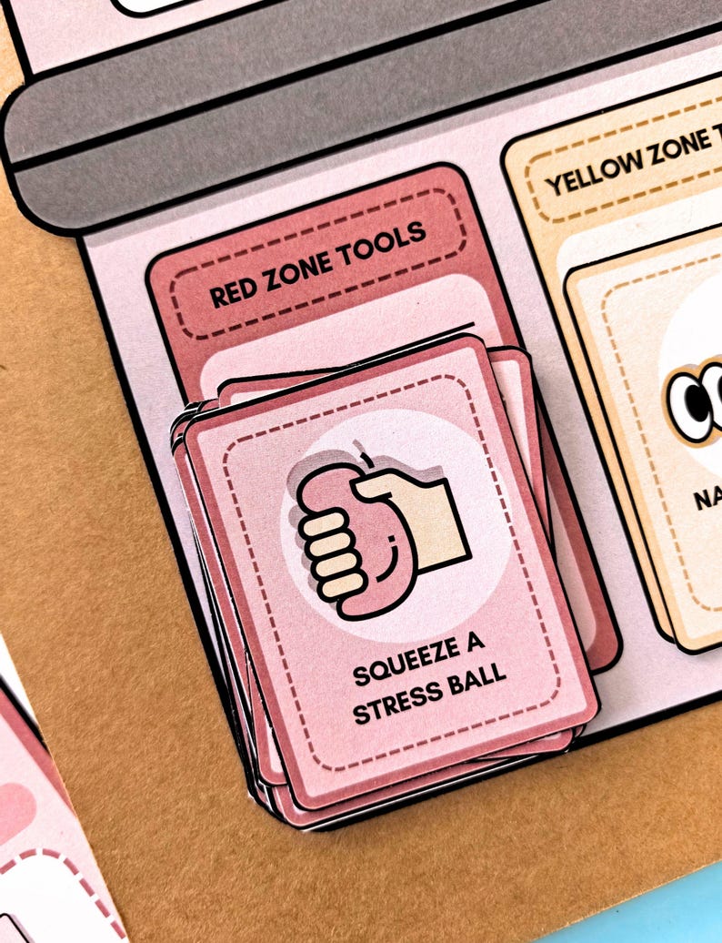 Kids Coping Skills Toolbox, Zones of Regulation, Calming Tools ...