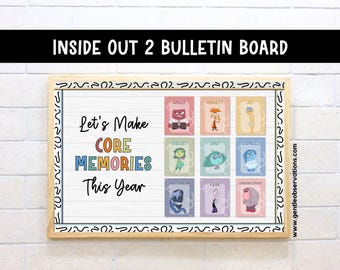 Inside Out 2 Bulletin Board Bundle - Etsy UK