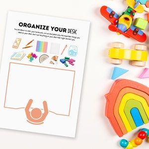 Executive Functioning Worksheets for Kids, ADHD Therapy Resources, ADHD ...