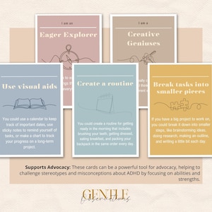 ADHD Superpower Cards for Teens & Adults, Teen ADHD Therapy Activity ...