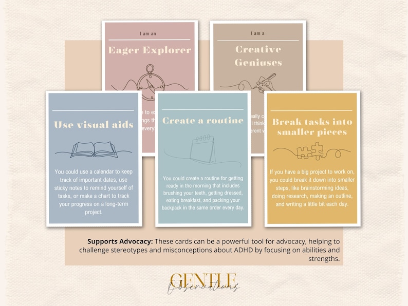 ADHD Superpower Cards for Teens & Adults, Teen ADHD Therapy Activity ...