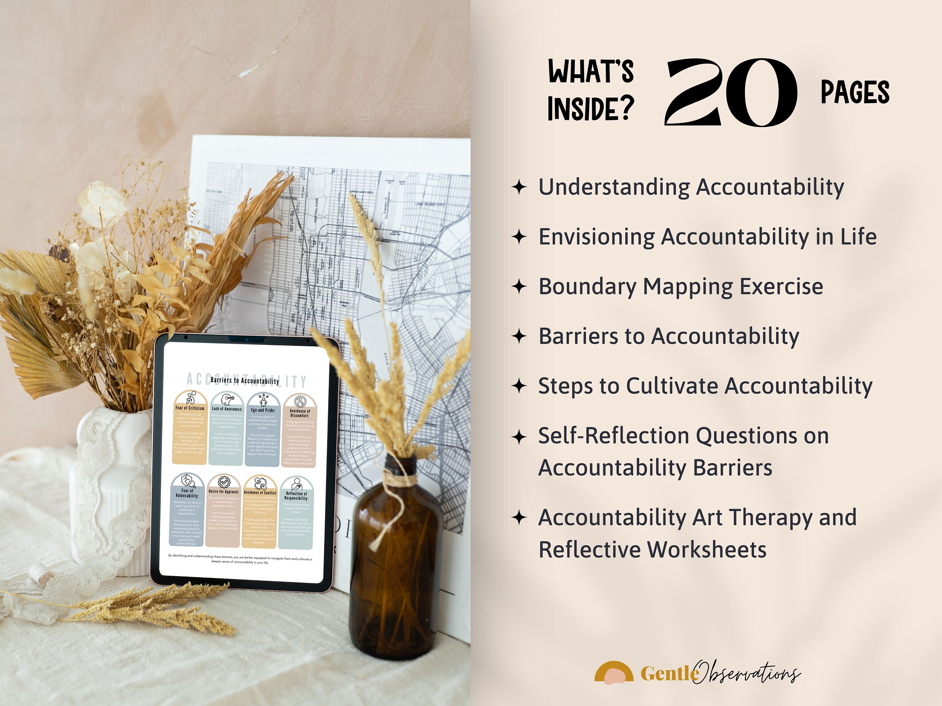 Accountability Worksheets for Teens & Adults, Responsibility Worksheets ...