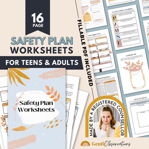 Trauma Therapy Worksheets PTSD Workbook Anxiety Relief - Etsy