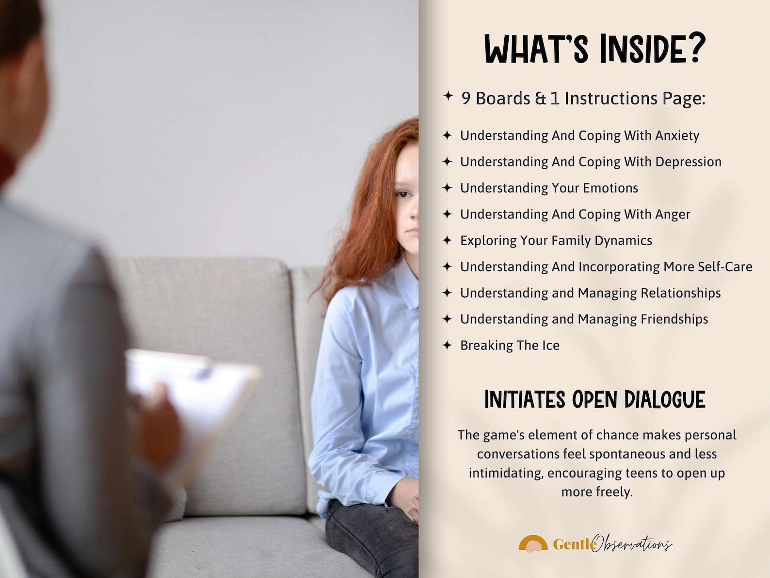 School Counseling Dice Game for Teens & Tweens Group Therapy - Etsy Canada