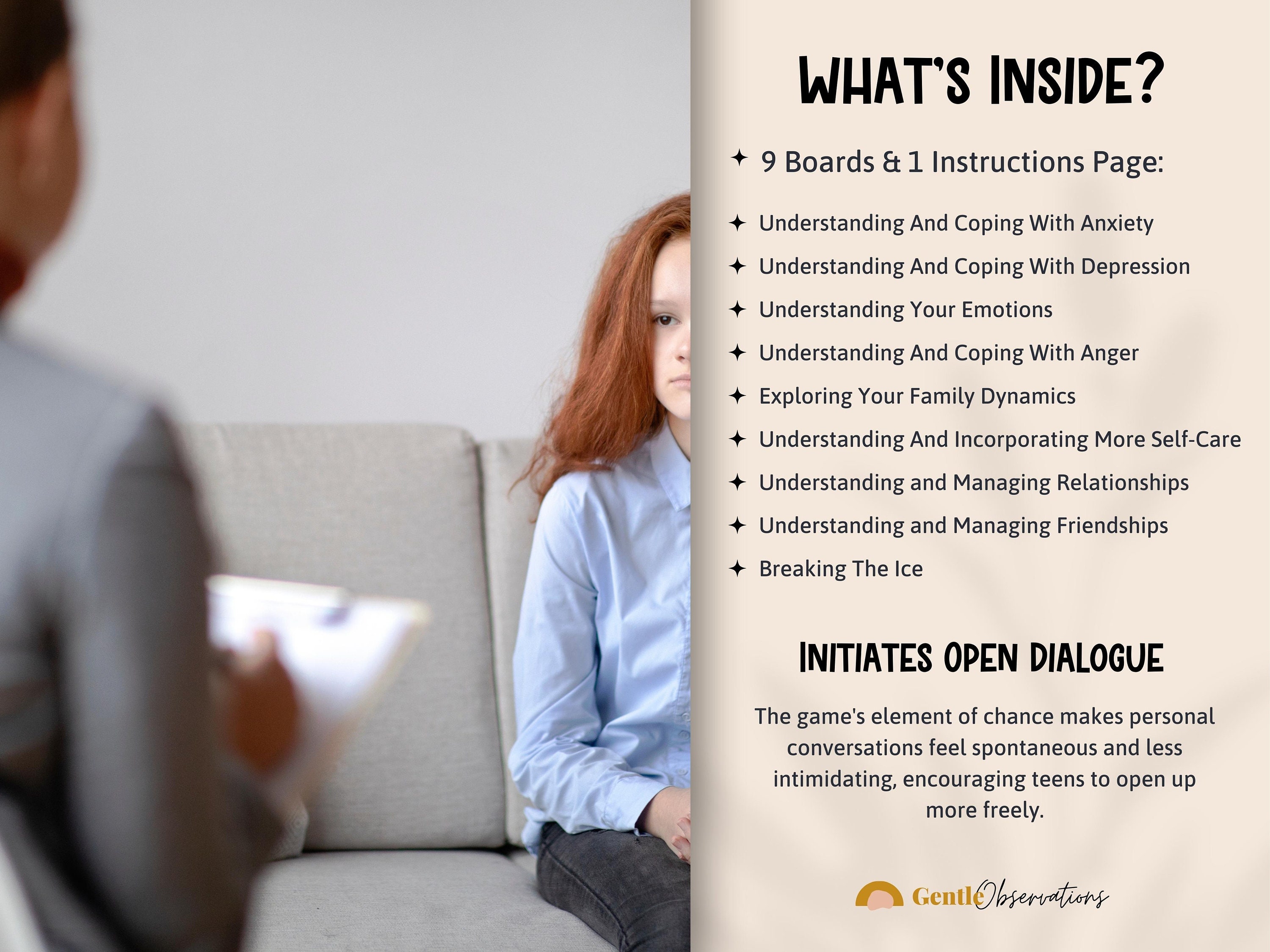 School Counseling Dice Game for Teens & Tweens Group Therapy - Etsy ...