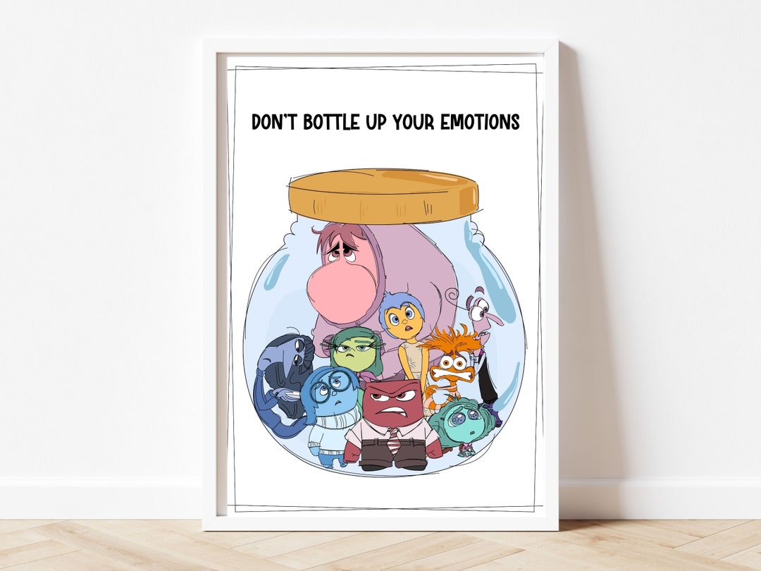Inside Out 2 Self-awareness Poster for Kids, Therapy Office Decor for ...