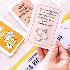 Coping Skill Therapy Board Game, Group Therapy Game, Social Emotional ...