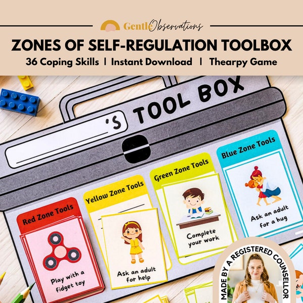 Zones of Regulation - Etsy