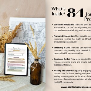 LGBTQ+ Journal Prompts, Group Therapy Discussion Cards, LGBTQ+ ...