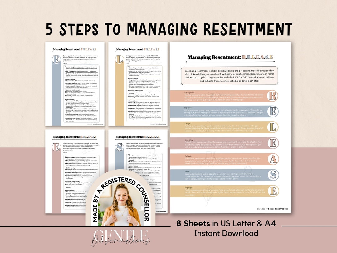 Managing Resentment in Relationships for Adults and Teens Therapy ...