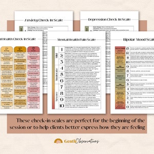 Mental Health Check-in Scales to Identify Emotions in Therapy Sessions ...