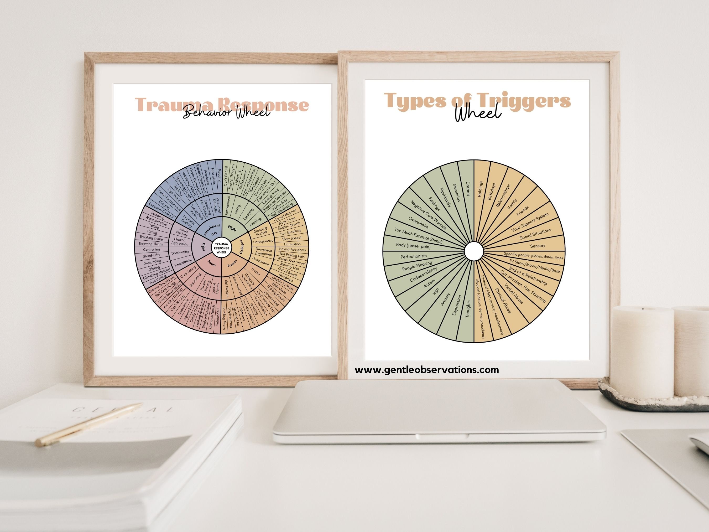 Types of Triggers Wheel: External & Internal Triggers, Trauma Triggers ...