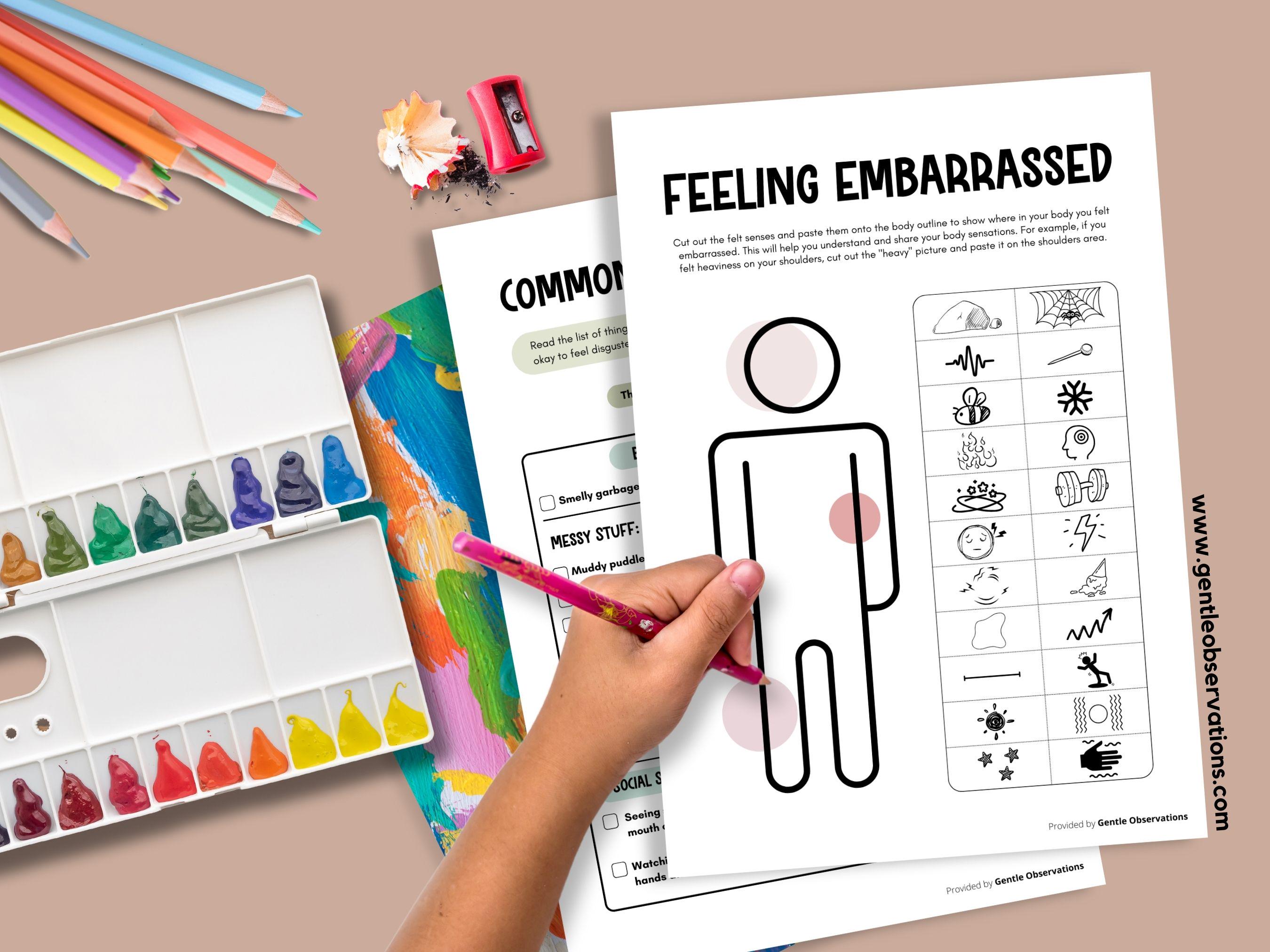Inside Out 2 Emotional Regulation Feelings Workbook for School ...