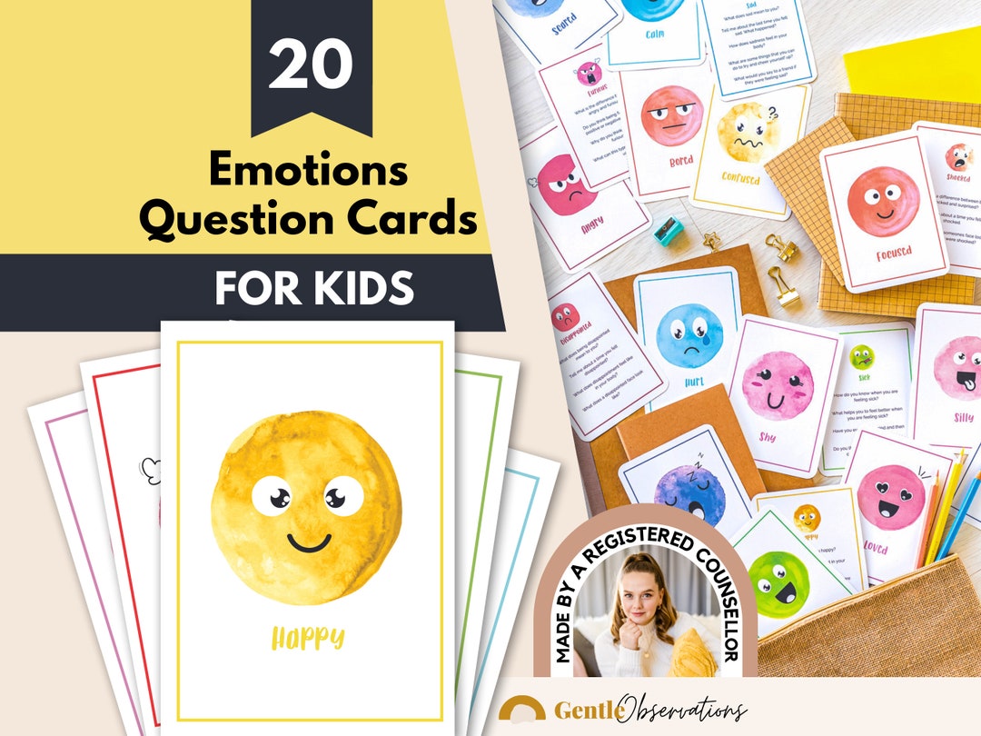Emotional Regulation Feelings Cards for Calming Corners in Classrooms ...