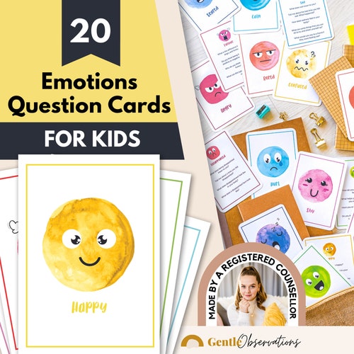 Emotional Regulation Feelings Cards for Calming Corners in - Etsy