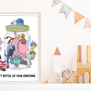 Inside Out 2 Self-awareness Poster for Kids, Therapy Office Decor for ...