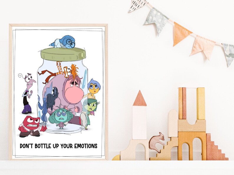 Inside Out 2 Self-awareness Poster for Kids, Therapy Office Decor for ...