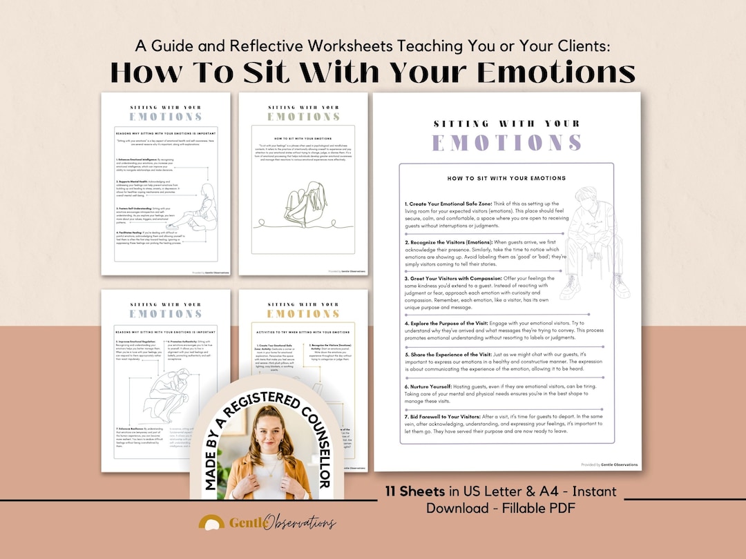 Sitting With Your Emotions - Self-awareness & Emotional Regulation Tool ...