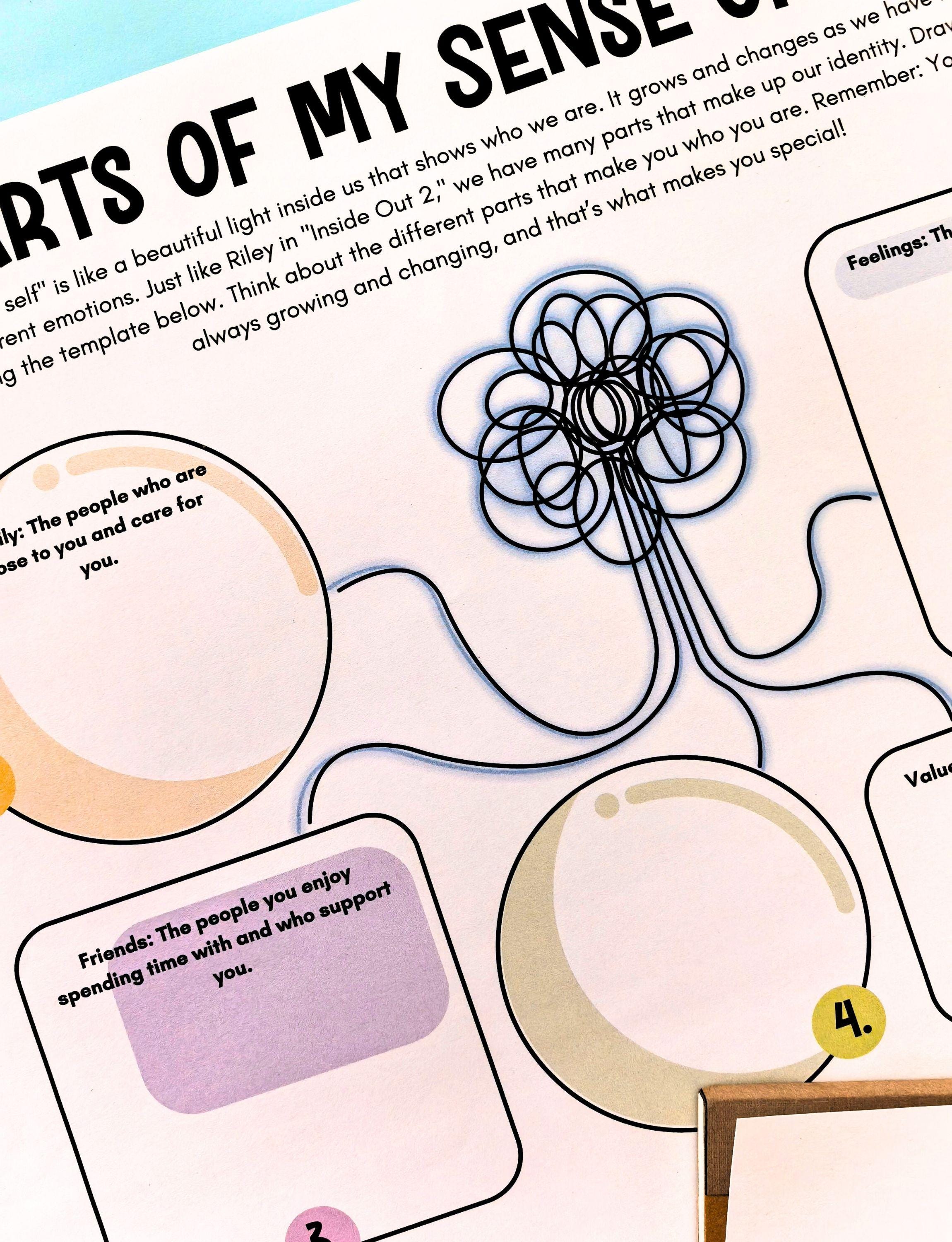 Inside Out 2 Emotional Regulation Worksheet Bundle for School ...