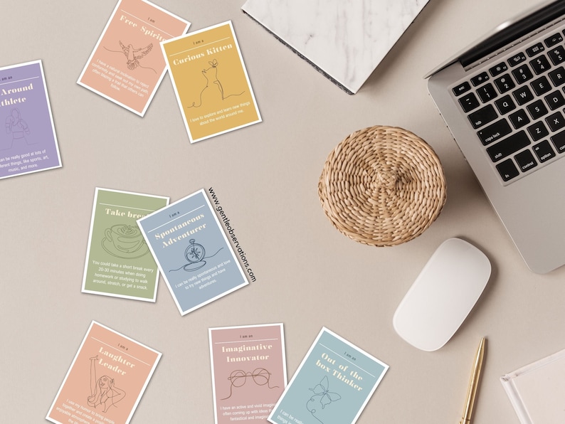 ADHD Superpower Cards for Teens & Adults, Teen ADHD Therapy Activity ...