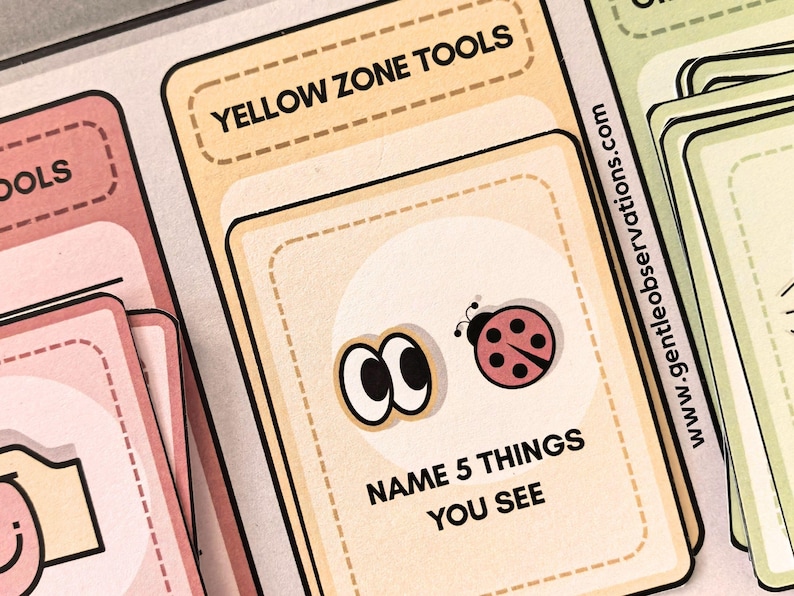 Kids Coping Skills Toolbox, Zones of Regulation, Calming Tools ...