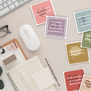 LGBTQ+ Journal Prompts, Group Therapy Discussion Cards, LGBTQ+ ...