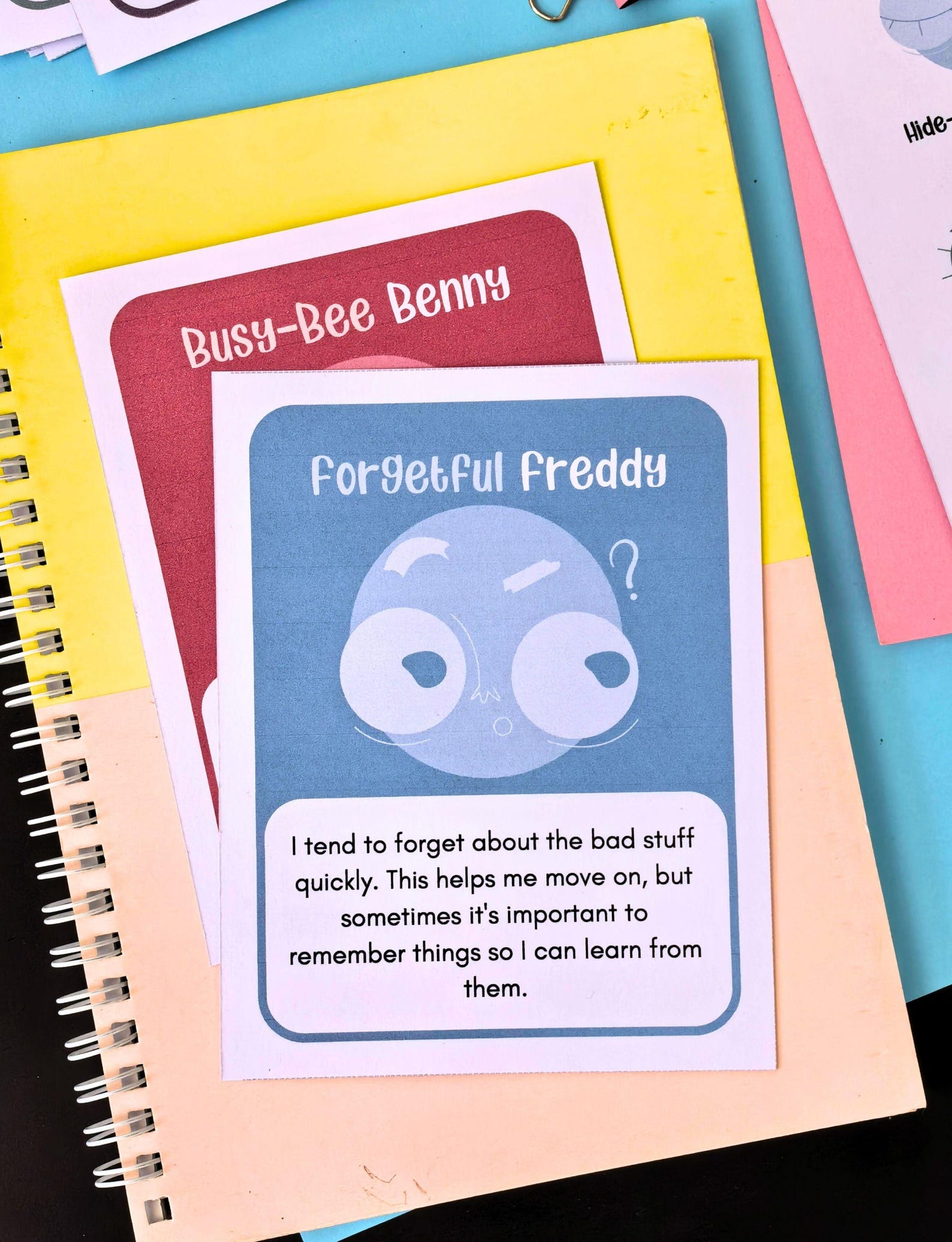Trauma Reaction Cards for Kids, Identifying Trauma Survival Patterns ...