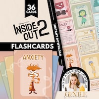 Inside Out Feelings Chart Digital Download | Emotional Awareness ...