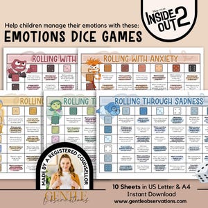 Inside Out 2 Emotional Regulation Bundle for School Counselors, SEL ...