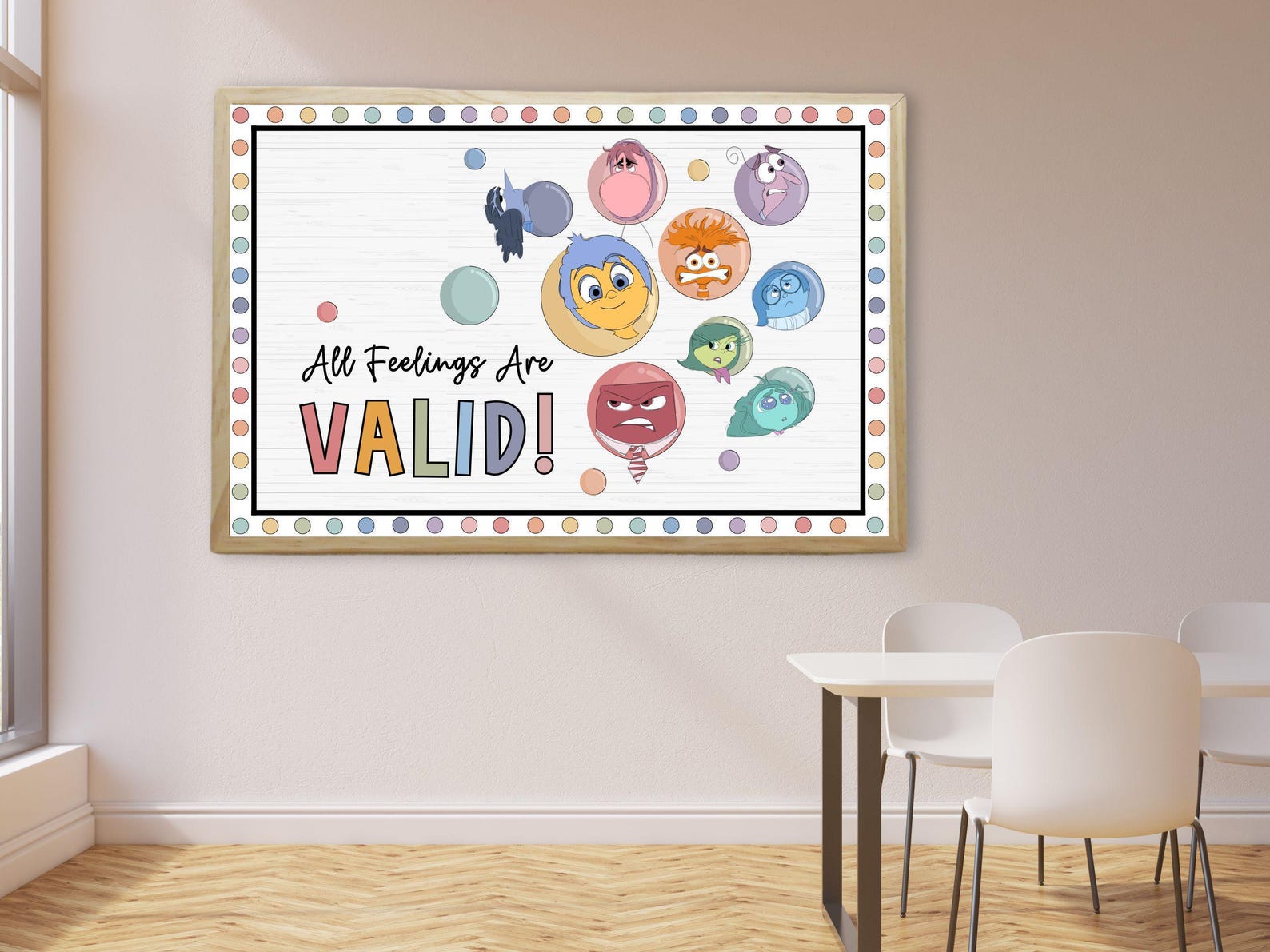 Inside Out 2 Bulletin Board Kit for School Counselors, Classroom ...