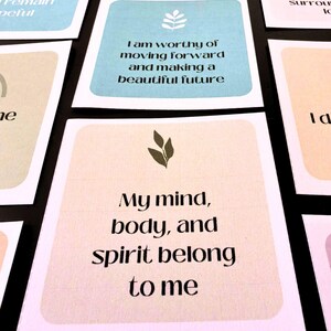 Affirmations for Trauma Survivors, Anxiety Coping Statements, Anxiety ...