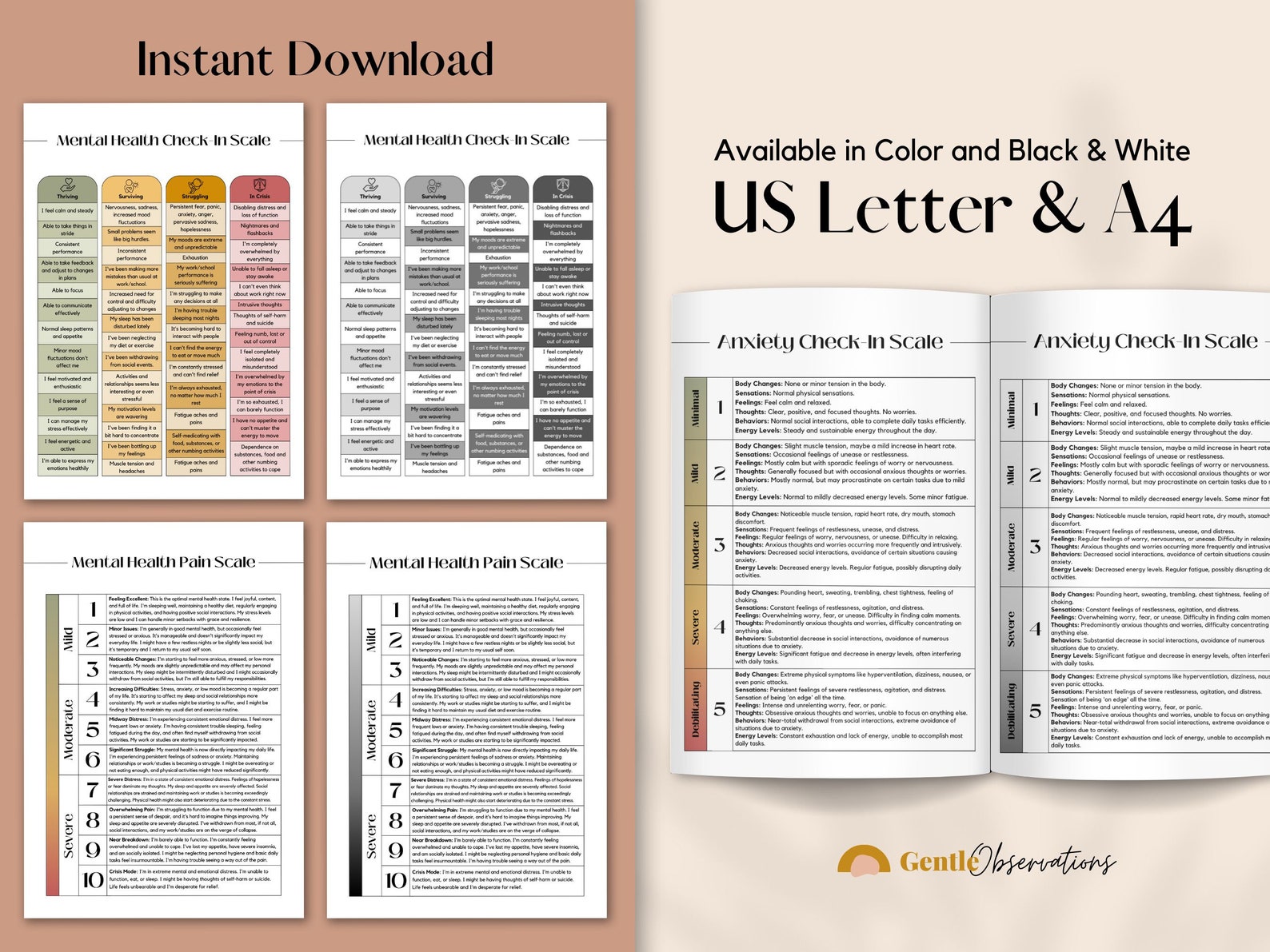 Mental Health Check-in Scales to Identify Emotions in Therapy Sessions ...