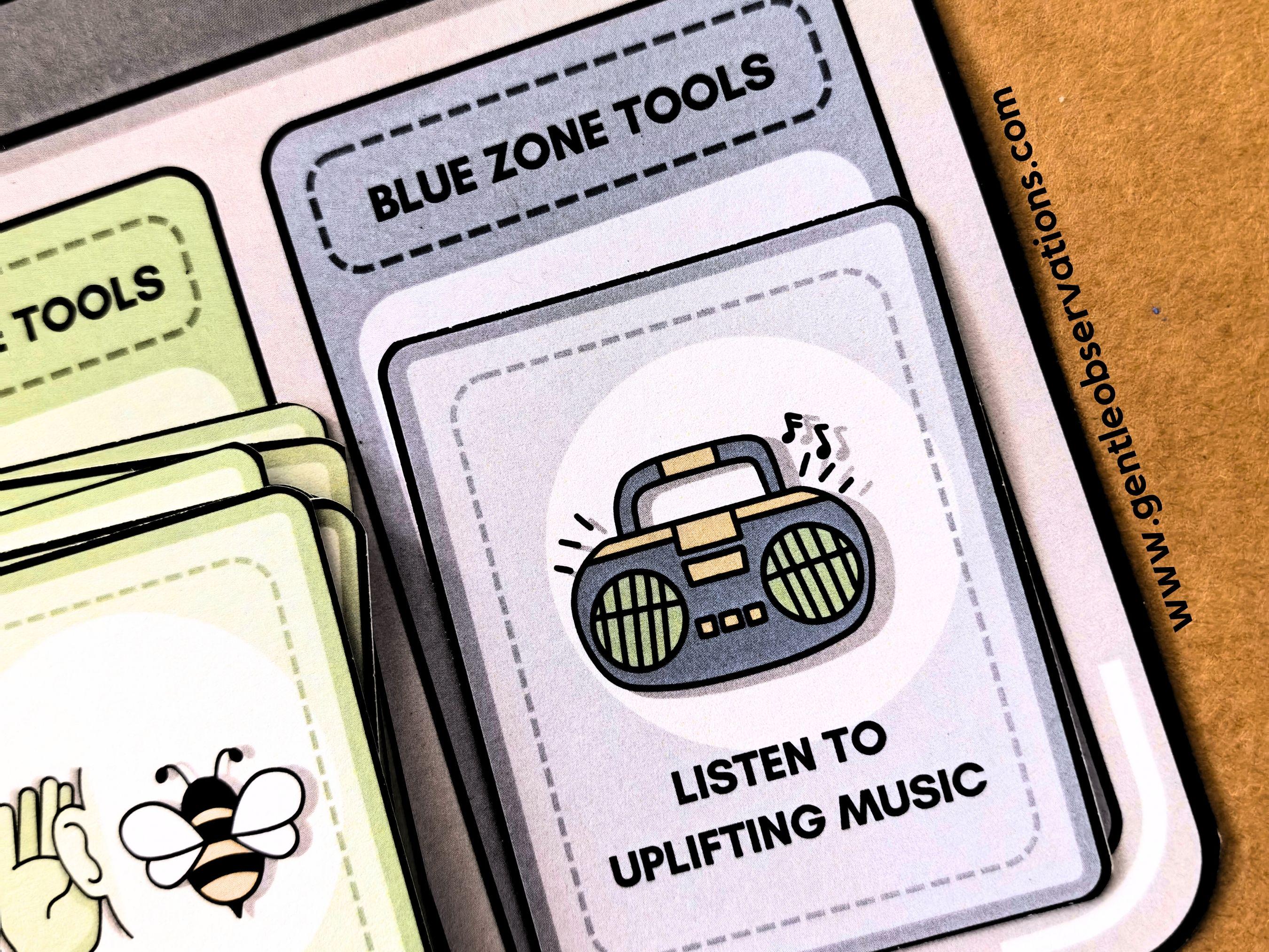 Kids Coping Skills Toolbox, Zones of Regulation, Calming Tools ...